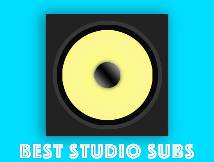 Here Are The Best Studio Subwoofers: Breaking Down Your Top Choices